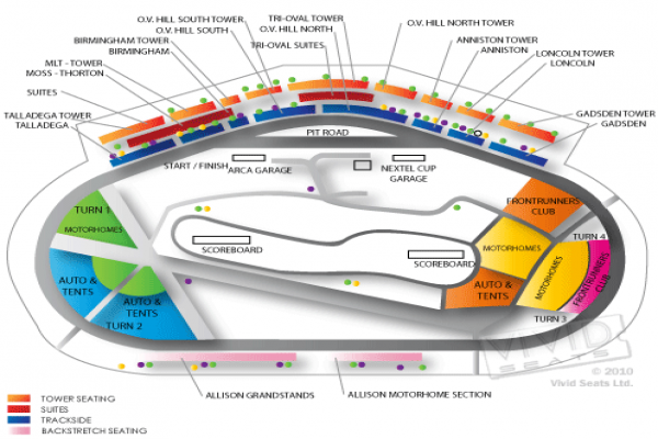 Talladega Race Track Seating Chart | Cabinets Matttroy
